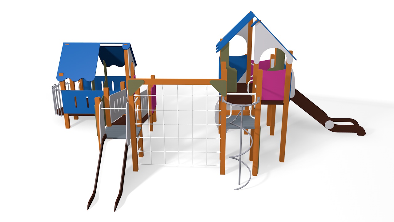 Купить Детский игровой комплекс VRDD-102 в интернет-магазине с ...